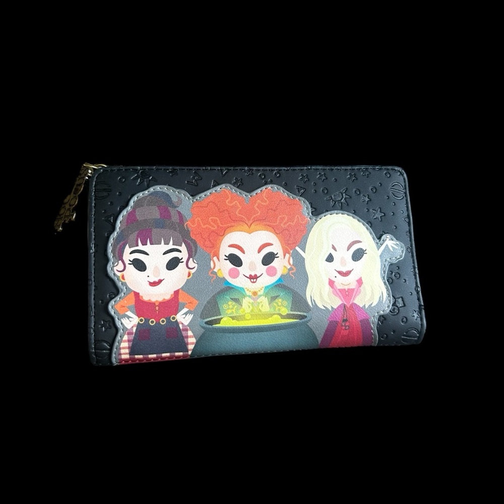 Disney Hocus Pocus Chibi Loungefly Wallet New - Gem